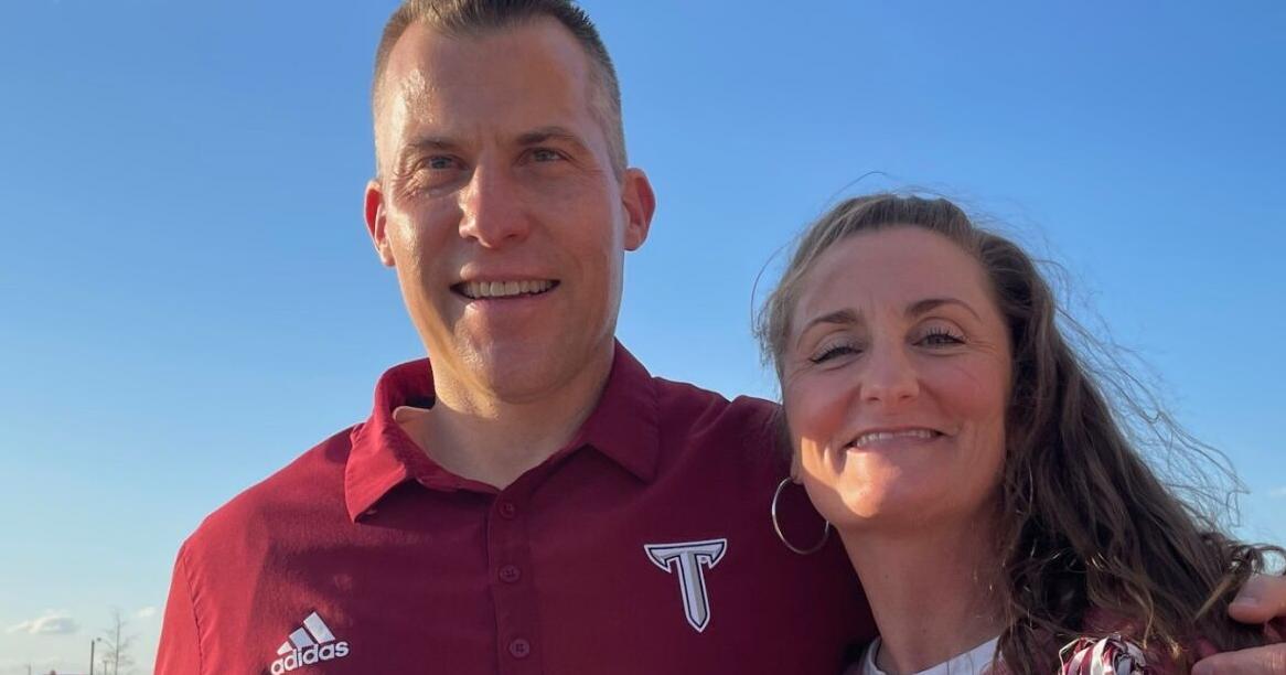 Basketball is 'fun chaos' for wife of Troy coach Scott Cross