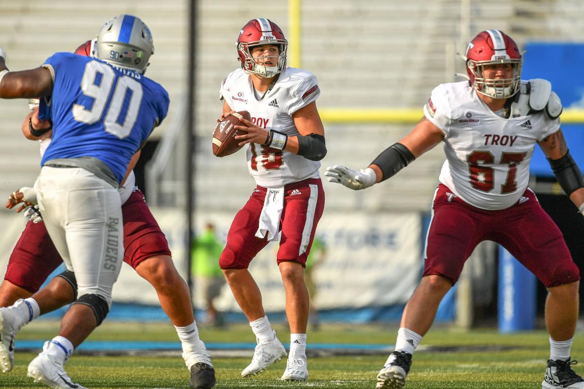 Troy Trojans QB Gunnar Watson hopeful for return to field on Saturday