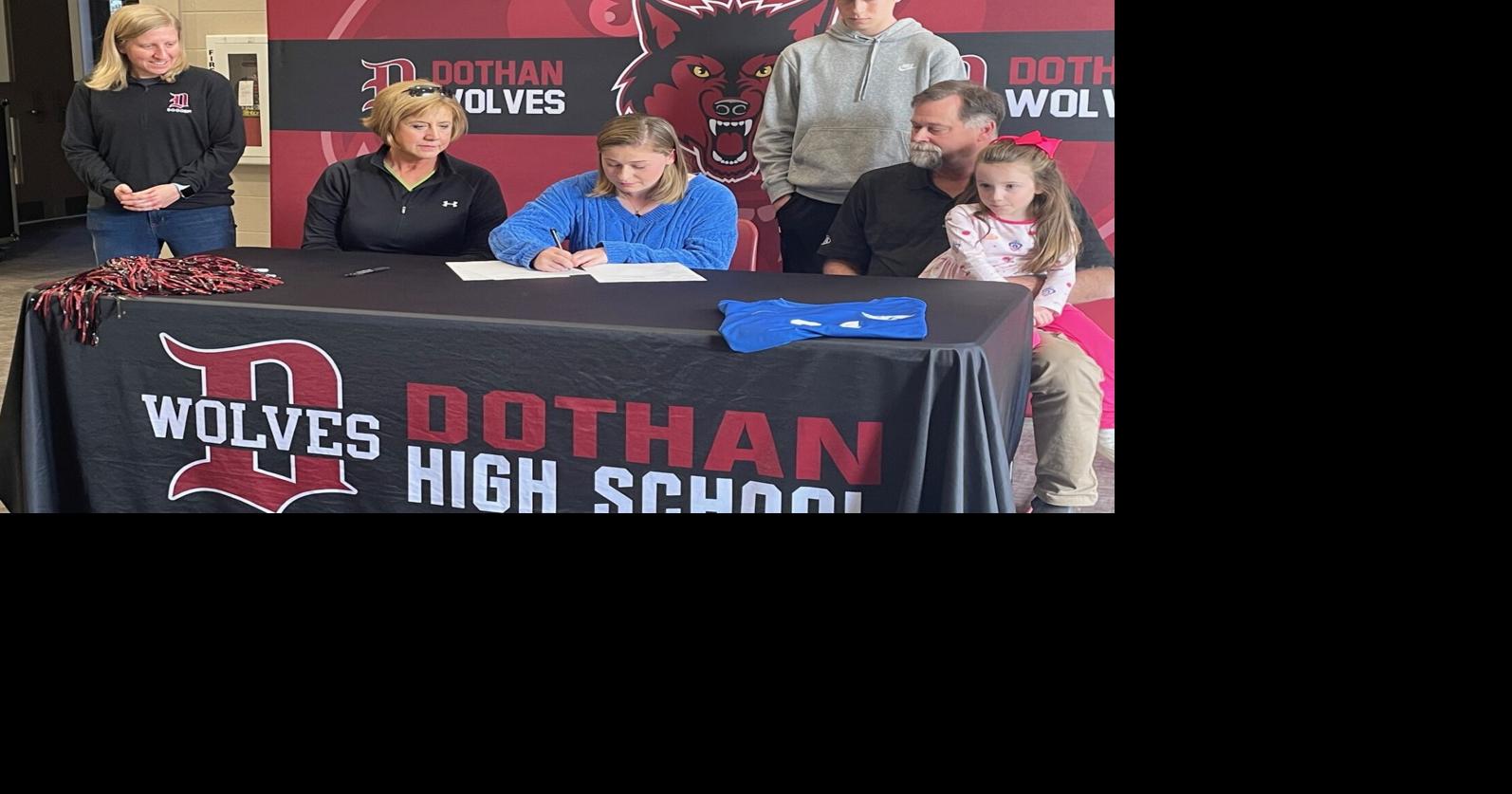 Dothan Wolves soccer player Taylor Daniel signs with Faulkner University
