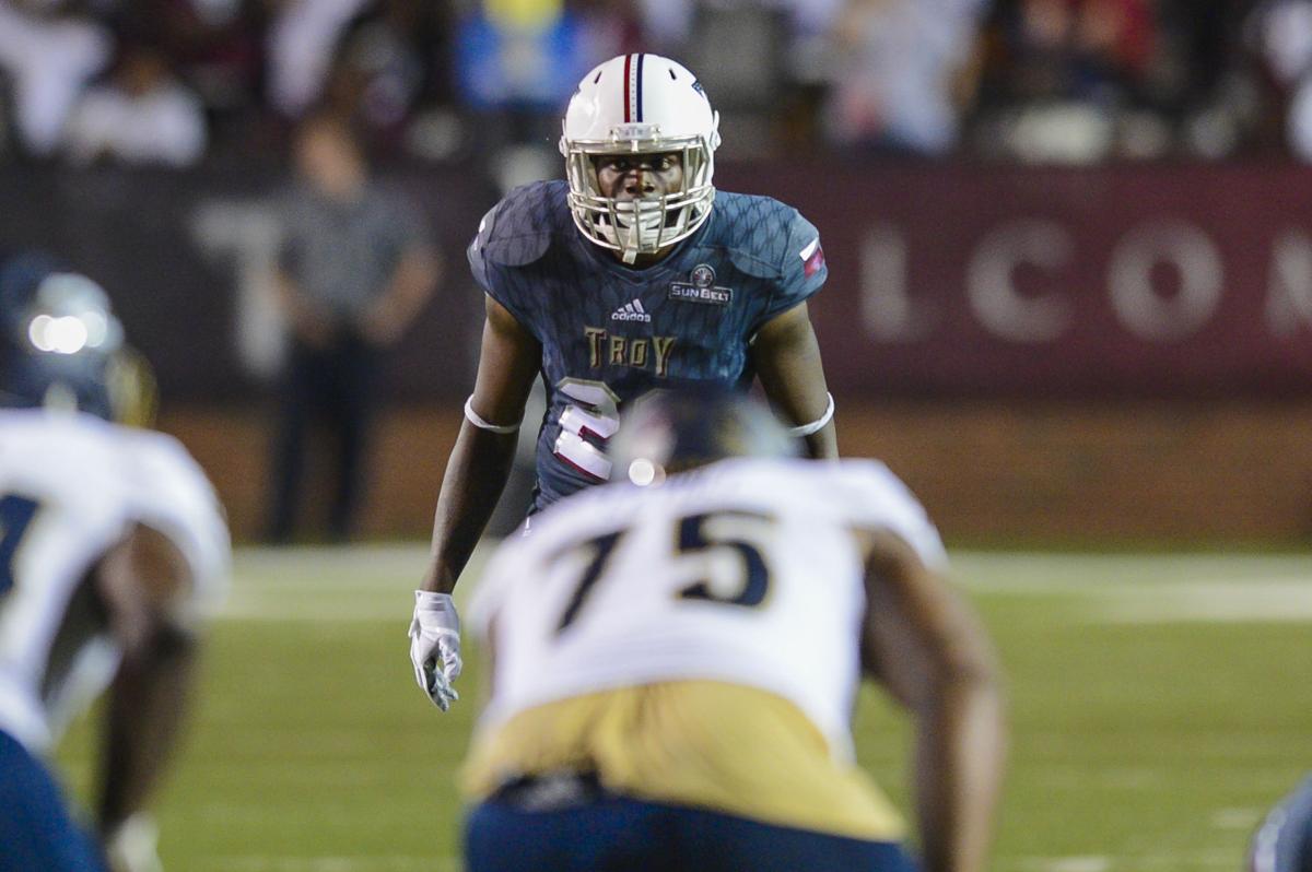 Troy football notebook: Trojan linebacker Tron Folsom earns high praise ...