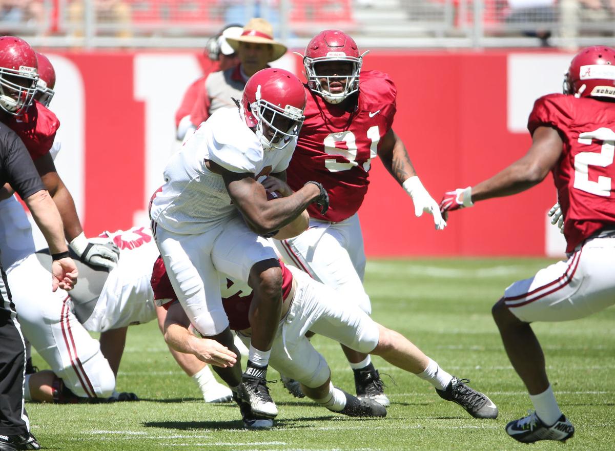Scarbrough explosive in Tide scrimmage