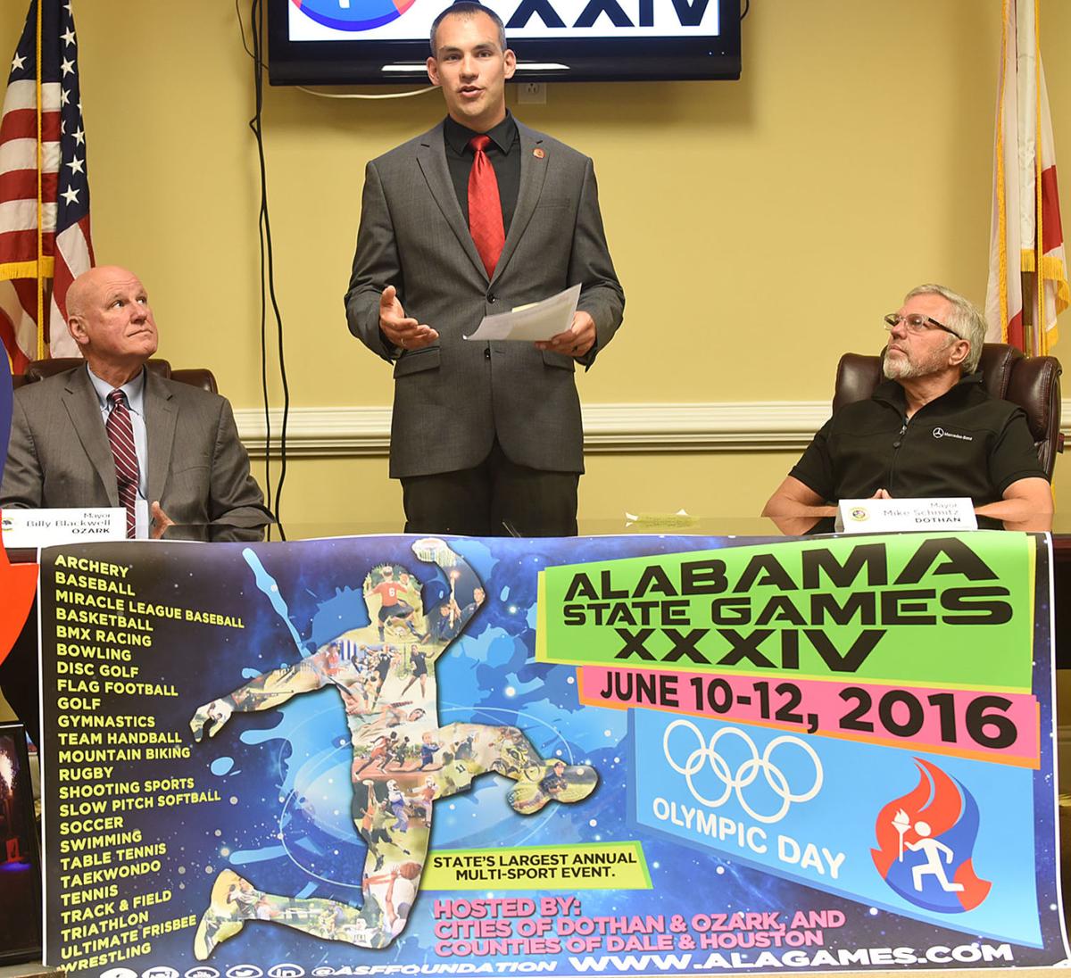 Opening ceremonies set for Alabama State Games