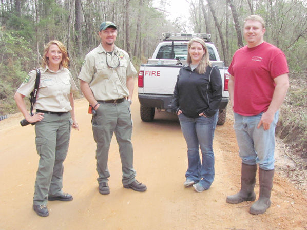 Florida Forest Service creates fire lines for property owners