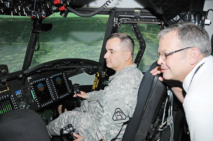 New CH-47F simulator 1st of its kind