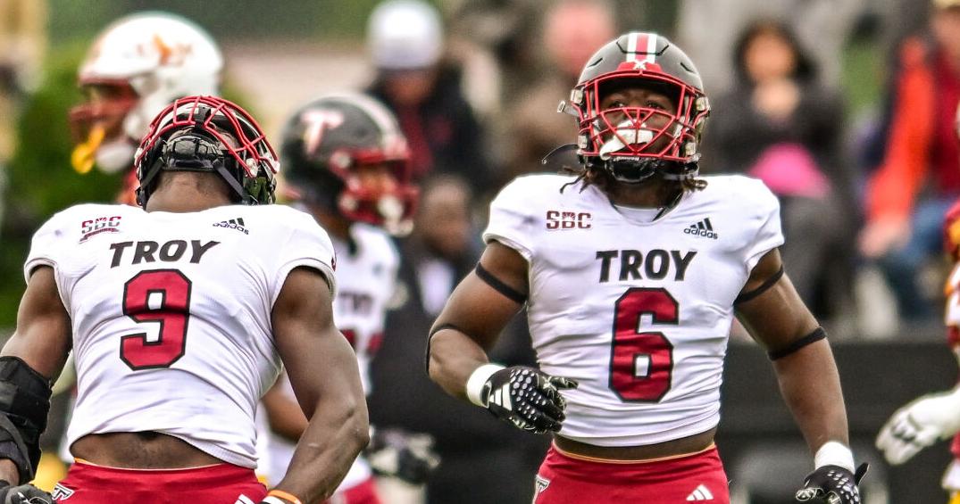 Troy's Sumrall talks about the impact of pass rushing duo Solomon and ...