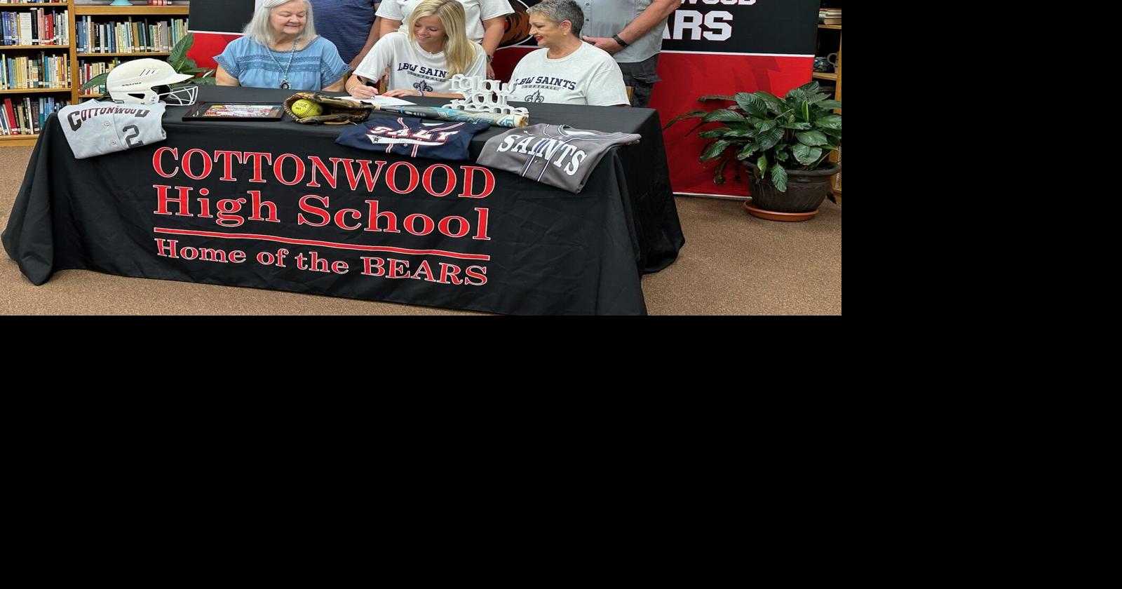 Cottonwood's Miller signs with LBW softball