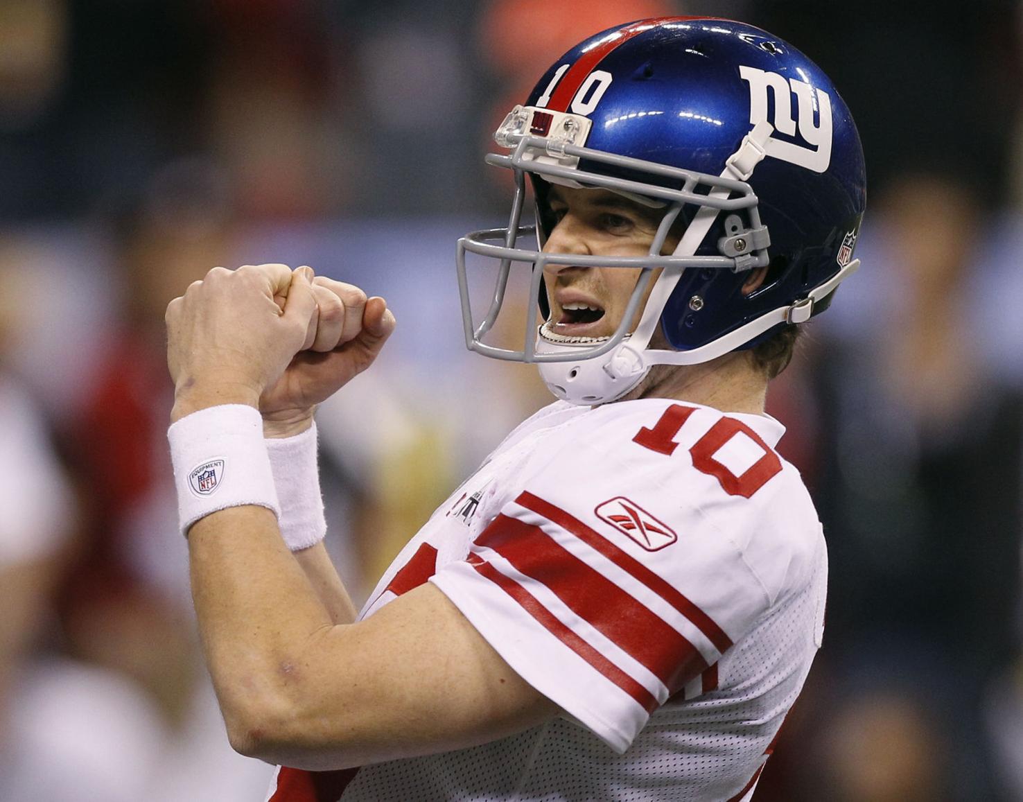 #46. Super Bowl XLVI: QB Eli Manning, New York Giants | | dothaneagle.com