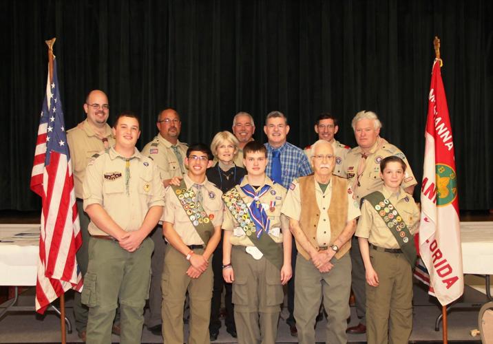 Troop 3 Boy Scout Noah McArthur Awarded Scout Rank
