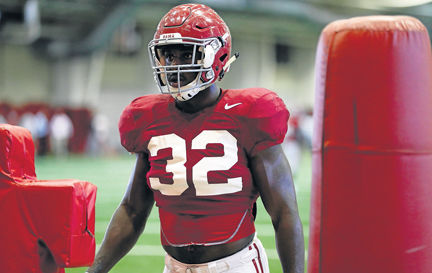 Tide's Evans ready to set up in senior season