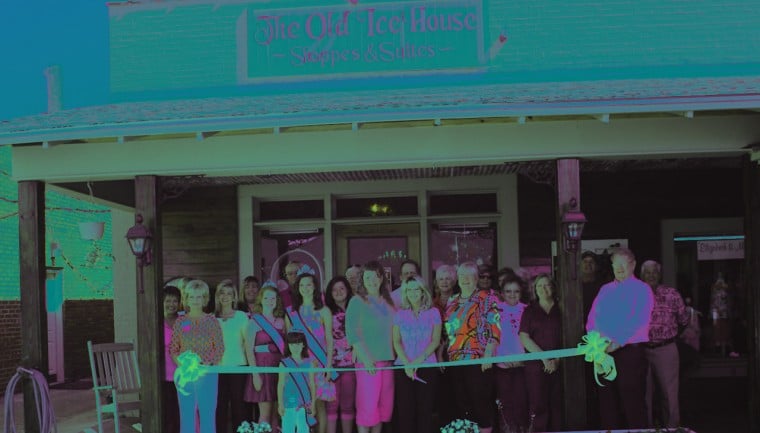 The Old Ice House Antiques celebrates its grand opening