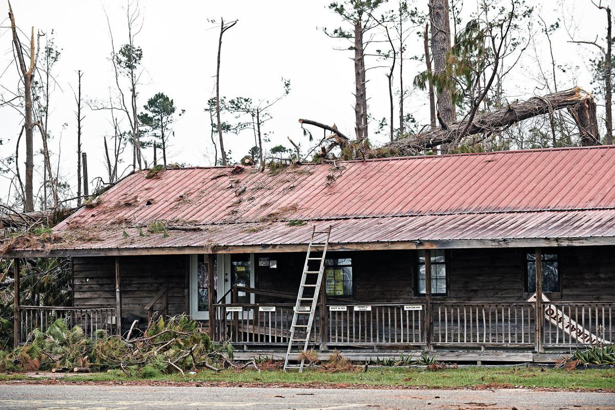 Trails End Resort decimated during Hurricane Michael