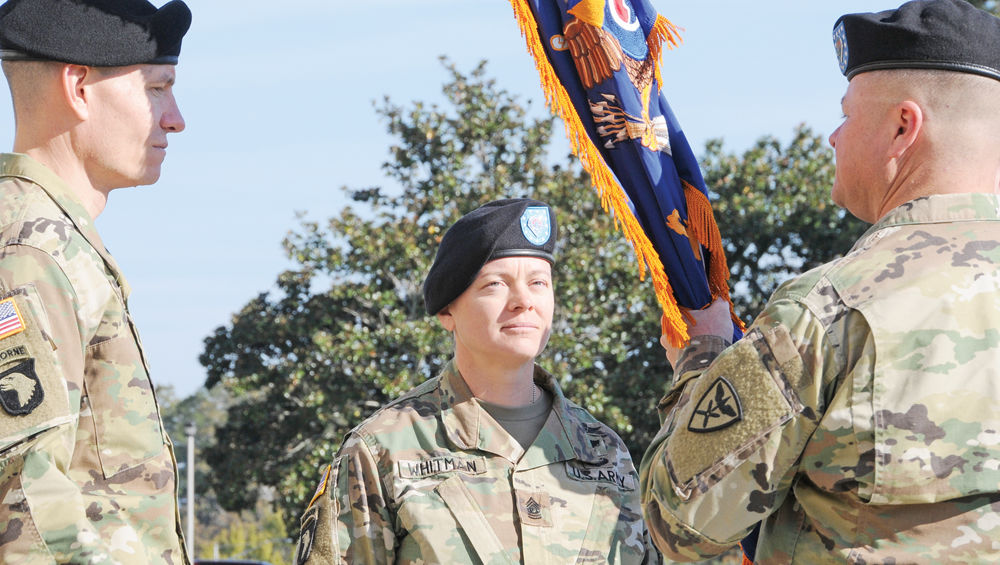 1-14th welcomes new command sergeant major