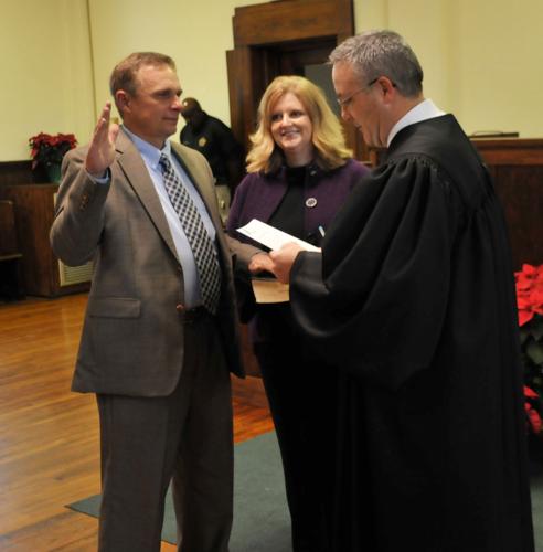 Self officially sworn into office