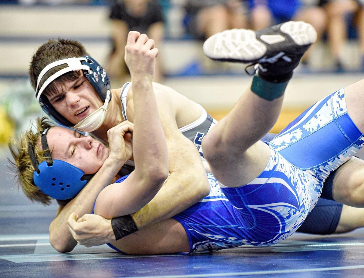 Enterprise wrestling team takes victory over Houston Academy