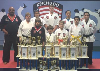 Enterprise karate students attend the IKC Karate Challenge