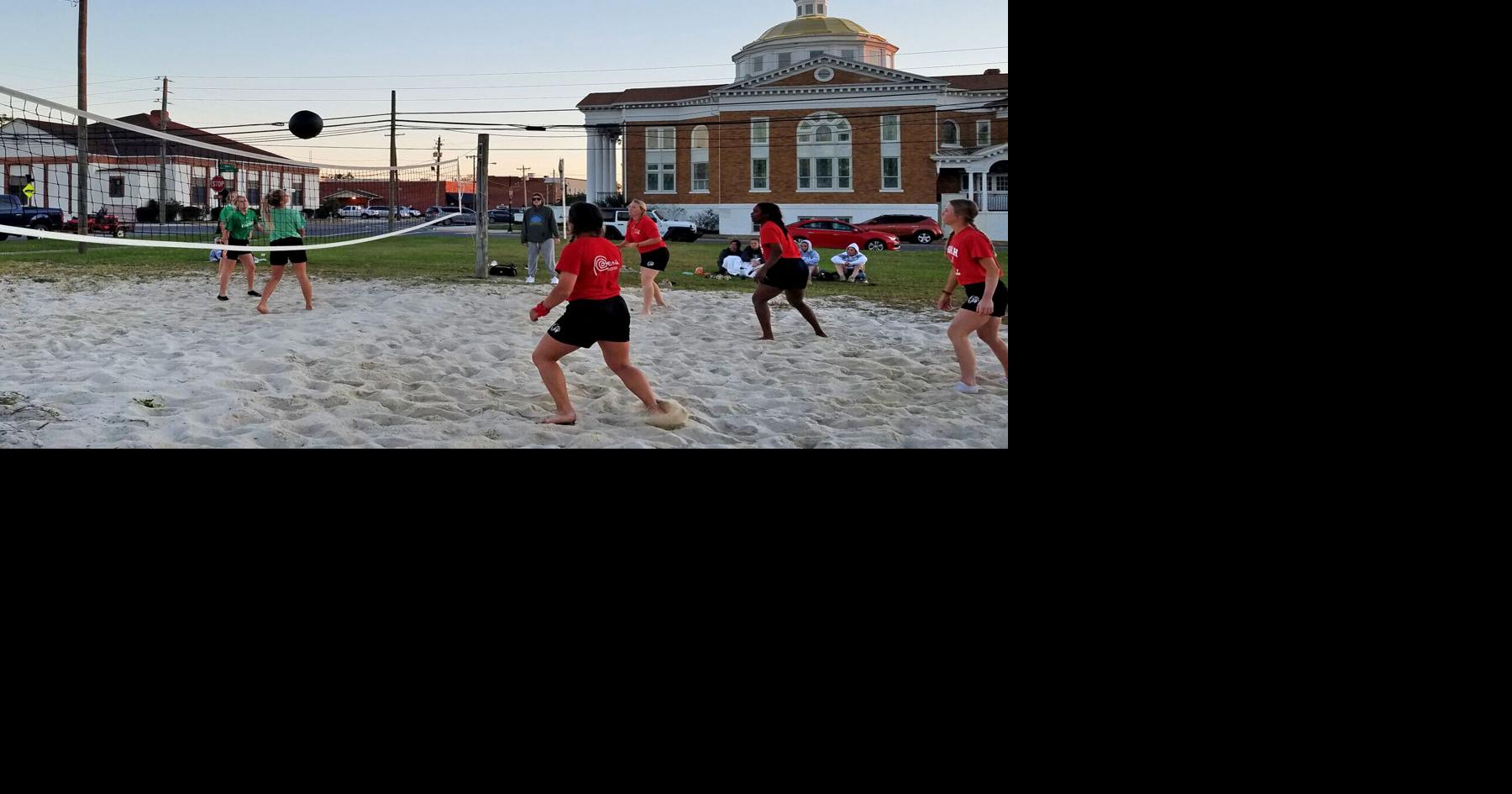 Chipola softball champs play 'medicine ball' to build power