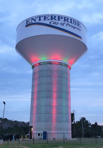 Enterprise's newest water tank officially opens on Monday