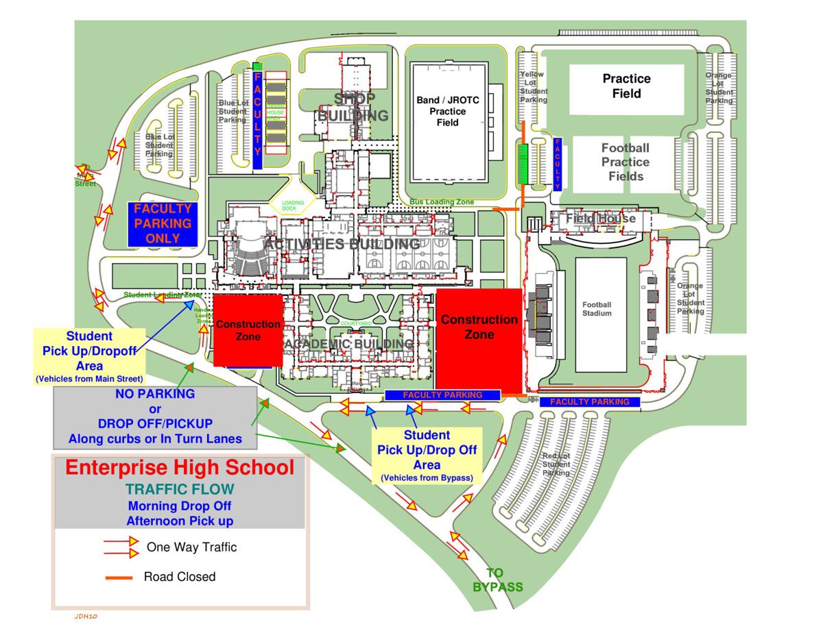 EHS releases pick-up, drop-off patterns