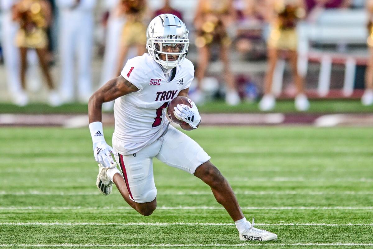 Troy leading receiver Jabre Barber cherishes time back on the field