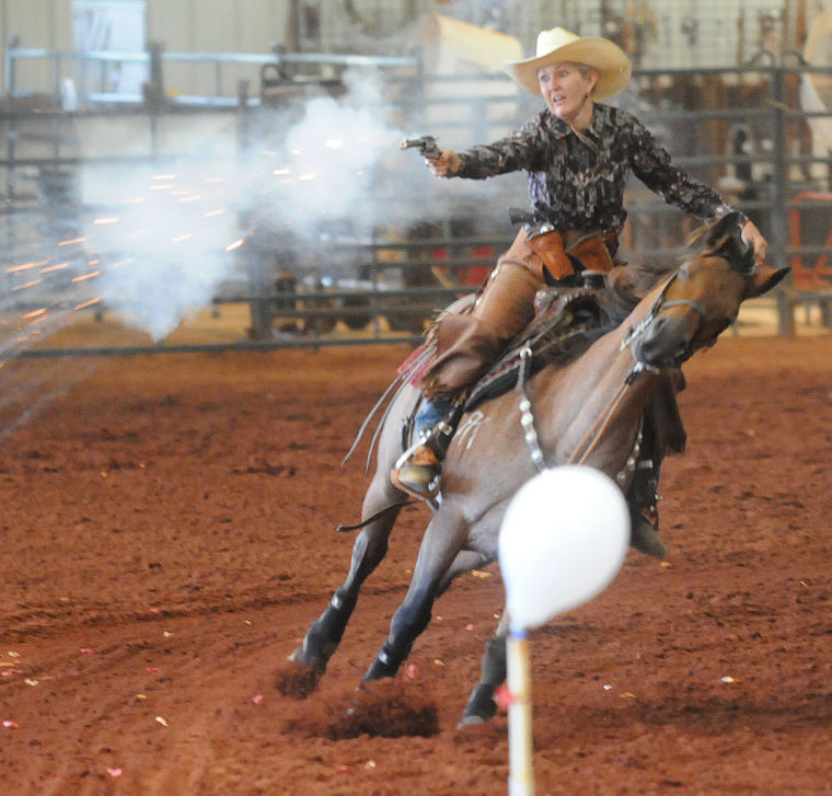 Cowboy mounted shooters compete | News | dothaneagle.com