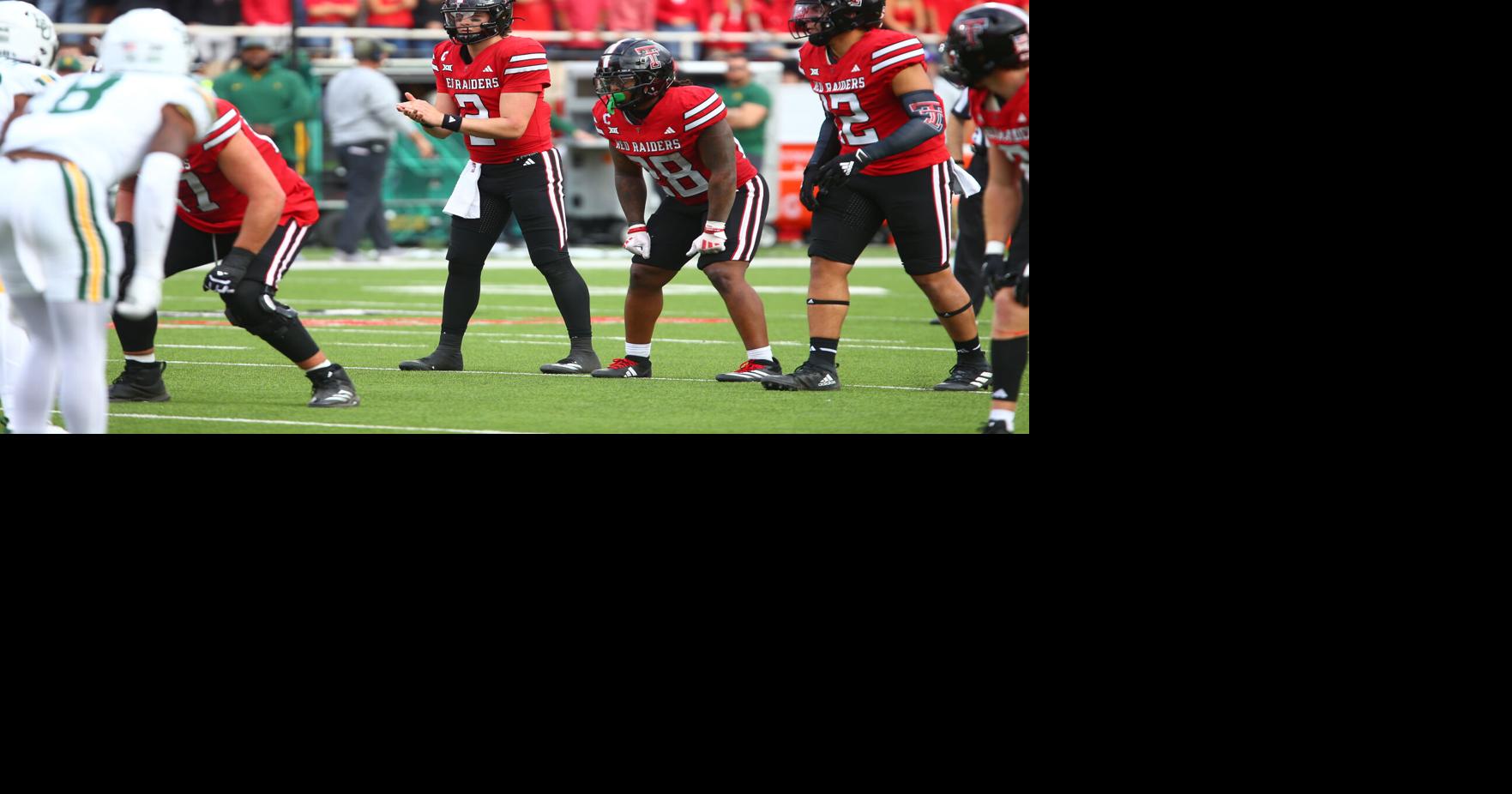 Texas Tech Football vs Baylor 2024 Behren Morton | | doublet973.com