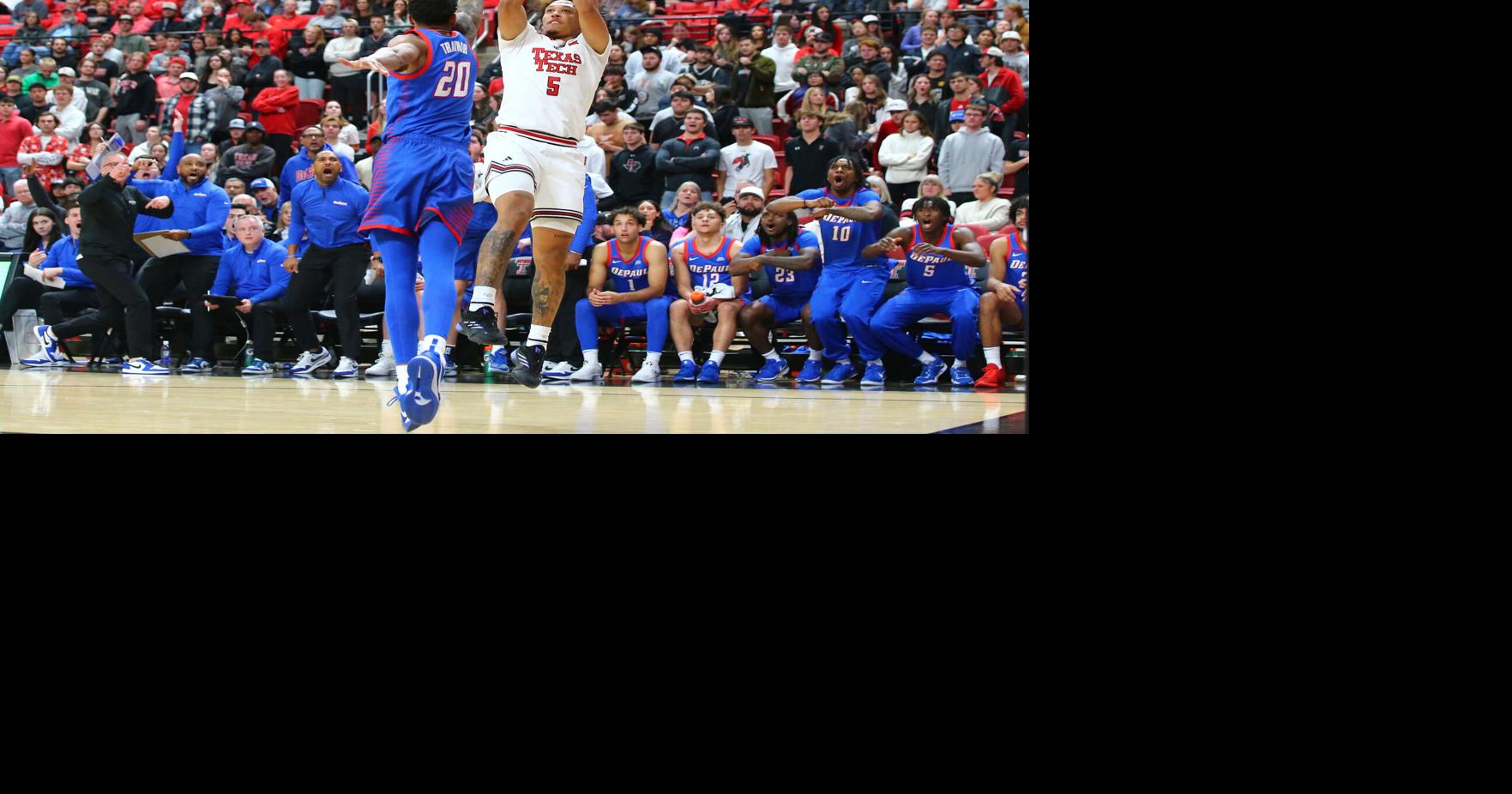 Red Raiders use big second half push to take down DePaul | On Demand ...
