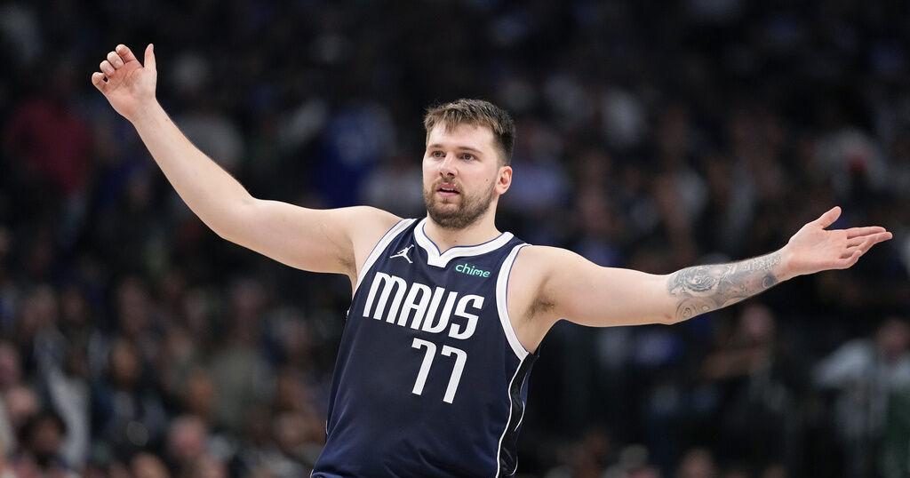 Mavericks' Luka Doncic returns to practice after calf contusion | NBA ...