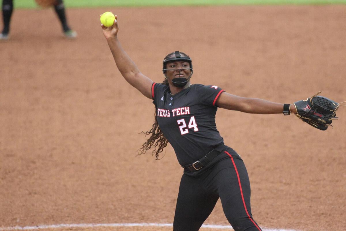 pitcher softball texas tech