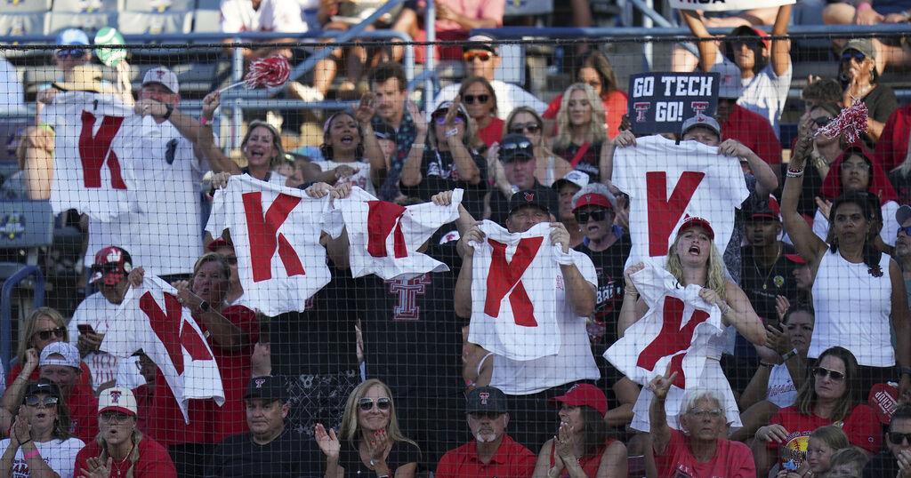 Famous Texas Tech fans react to Tech Softball Playing in the National ...