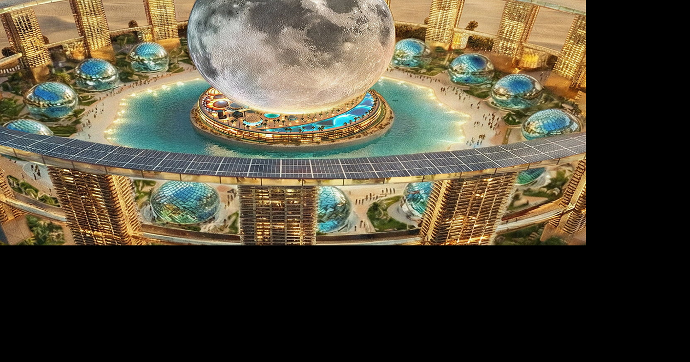 Plans for $5 billion Moon-shaped resorts unveiled | National ...