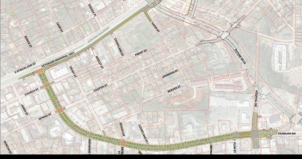 Fairburn Road project looks at pedestrian safety | Local News ...