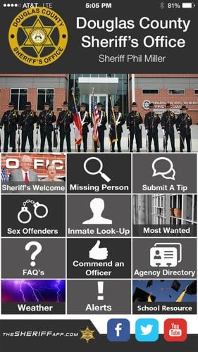 DCSO debuts cell phone app | Local News | douglascountysentinel.com
