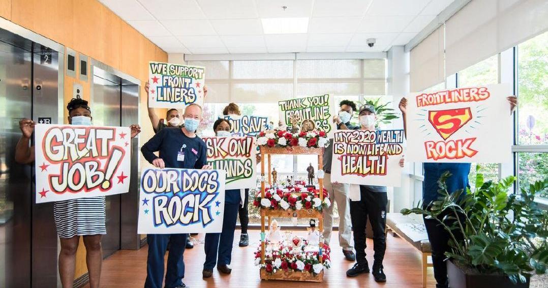 Wideman shows gratitude to hospital workers | Local News ...