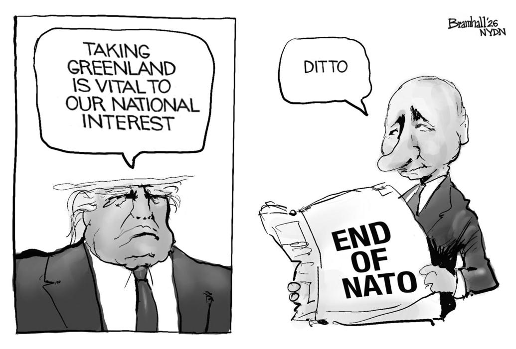 GREENLAND AND NATO | Cartoons | douglascountysentinel.com