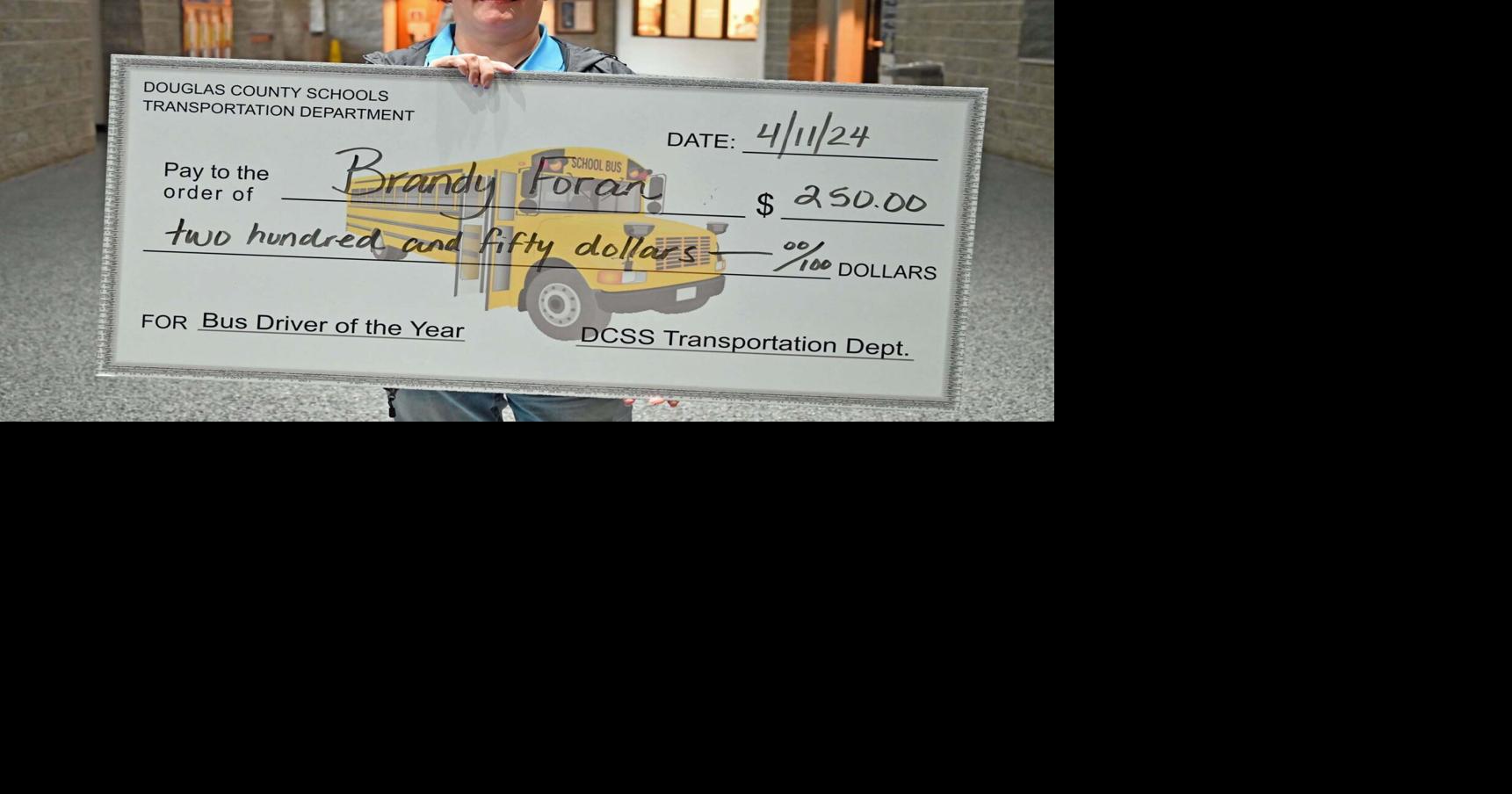 Brandy Foran named DCSS Bus Driver of the Year | Douglasville Sentinel ...