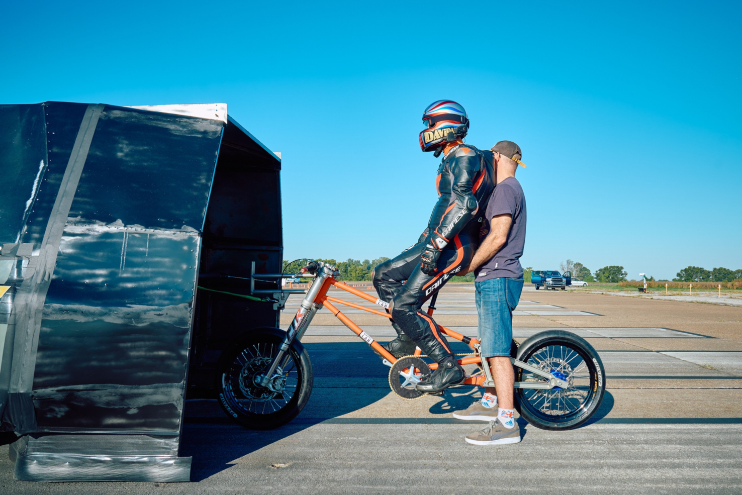 Cyclist breaks world record for fastest bicycle speed | National ...