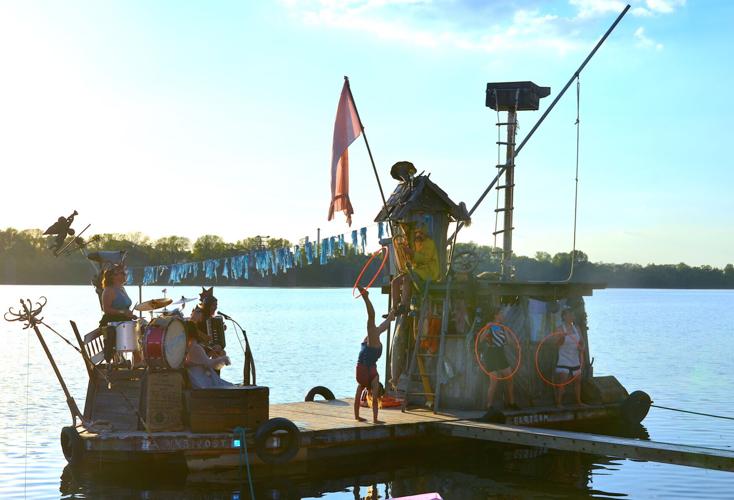 Flotsam Circus's "Mutant" Fish Invades Tell City's Ohio River | Perry ...