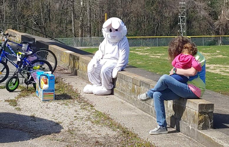 The Easter Bunny gives big to the Cannelton American Legion Auxiliary ...