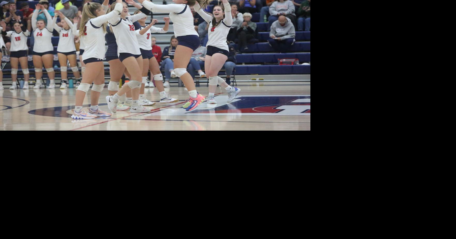 Pats hold off Rangers in four sets | Sports | duboiscountyherald.com