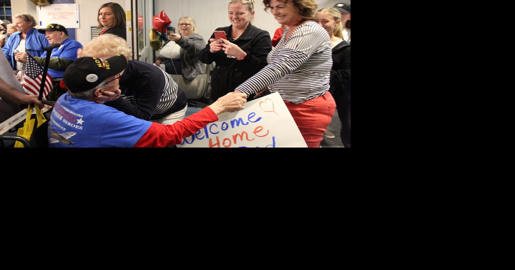 A heroes welcome home for Southern Indiana veterans | Honoring Veterans ...