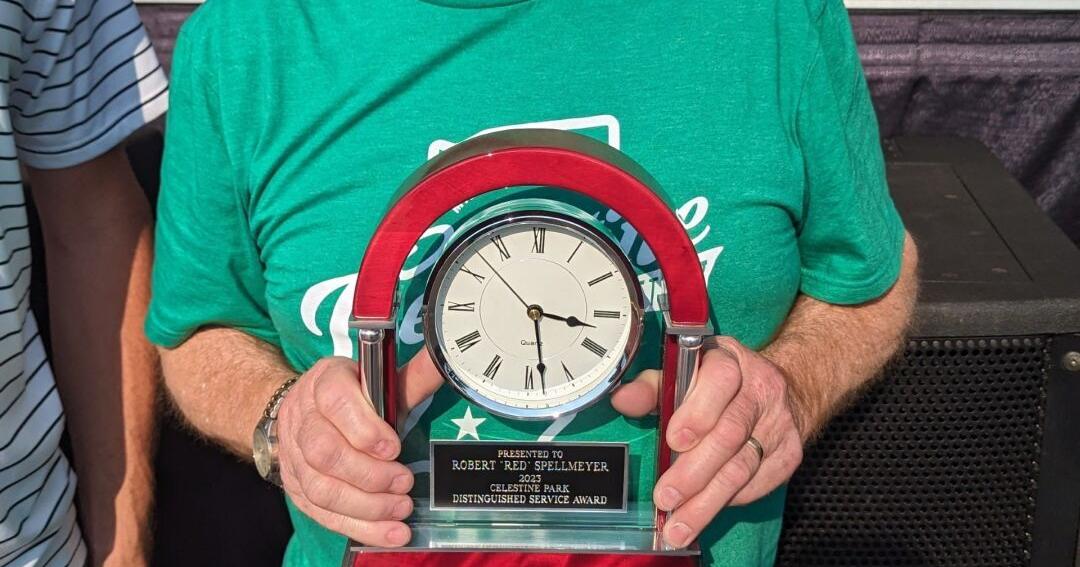 Spellmeyer receives Celestine Park Distinguished Service Award ...