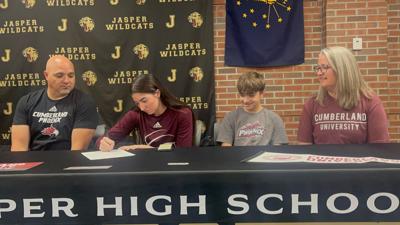 Rogers signs with Cumberland Volleyball | Sports | duboiscountyherald.com