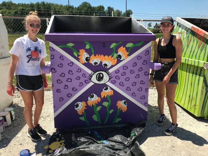 Another round of dumpster painting complete | Local News ...