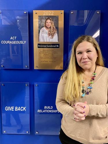 Rossina Sandoval Monsivais ATHENA display unveiled at Dubois County ...