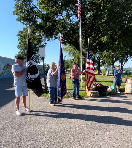 The VFW Retires Flags In Honor of Flag Day | Perry County News ...