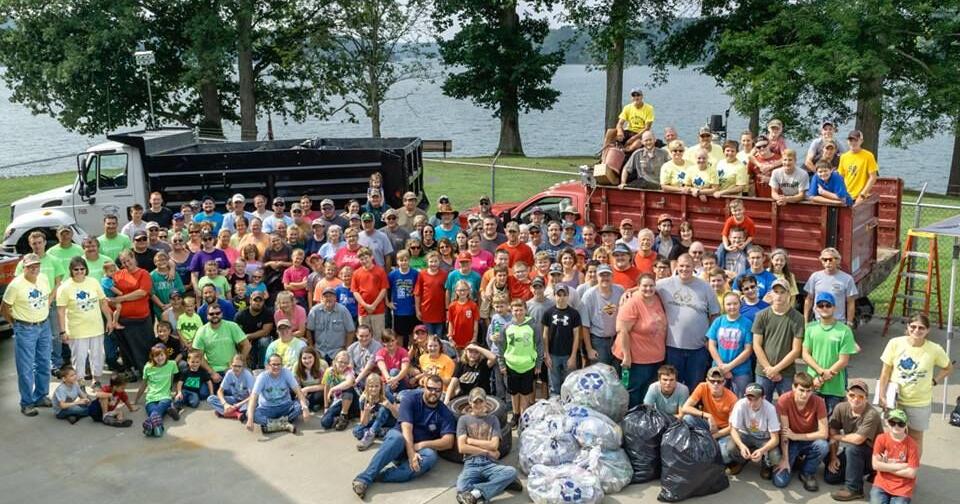 Patoka cleanup nets more than 3,000 pounds of litter | Local News ...
