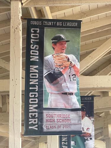 Montgomery banner unveiled in return to League Stadium | Sports | duboiscountyherald.com