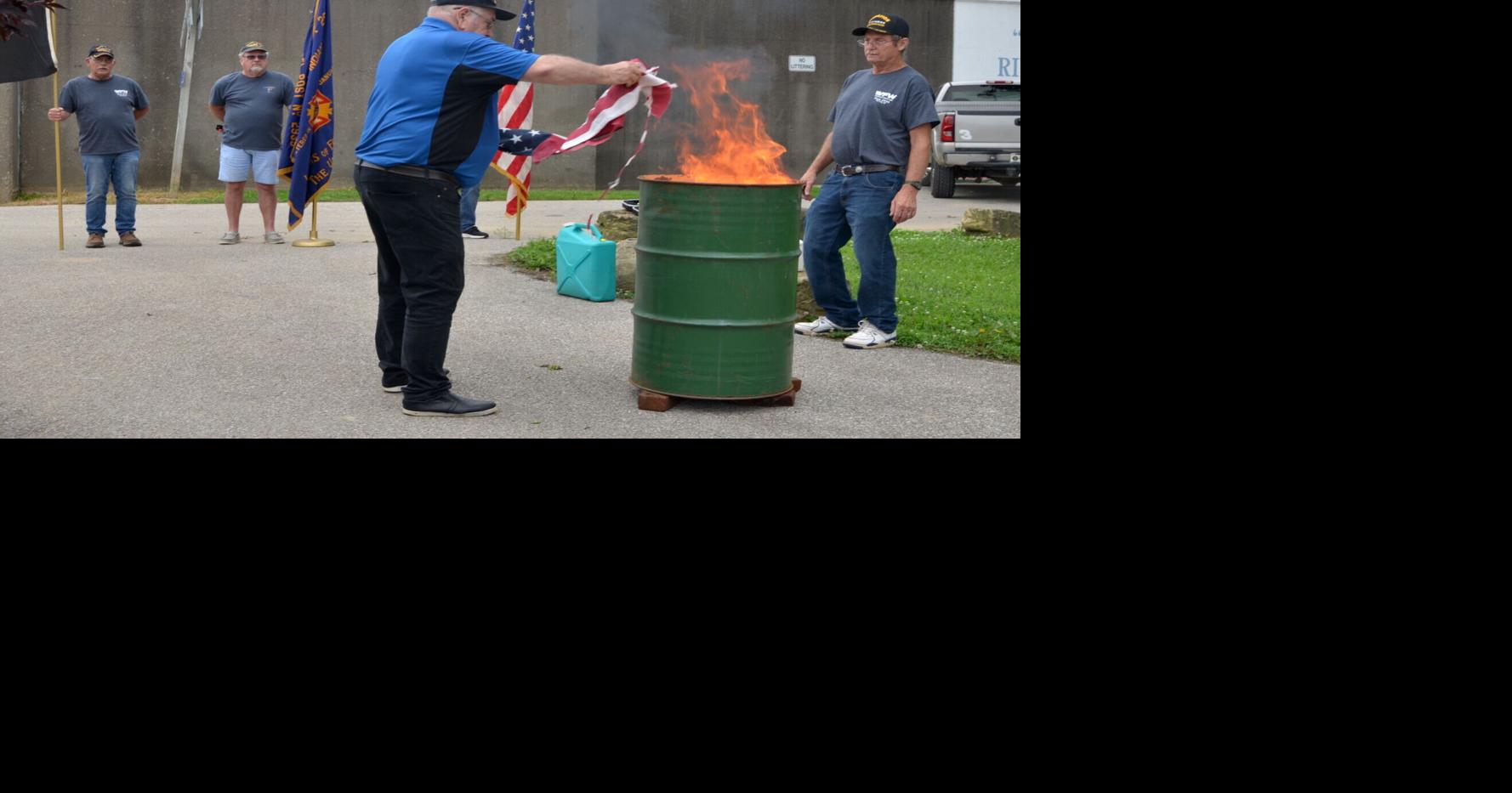 VFW pays tribute to American Flags on Flag Day | Perry County News ...