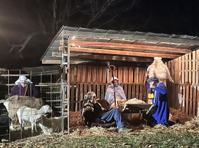 Local Churches Celebrate Christmas by Hosting a Live Nativity Scene ...