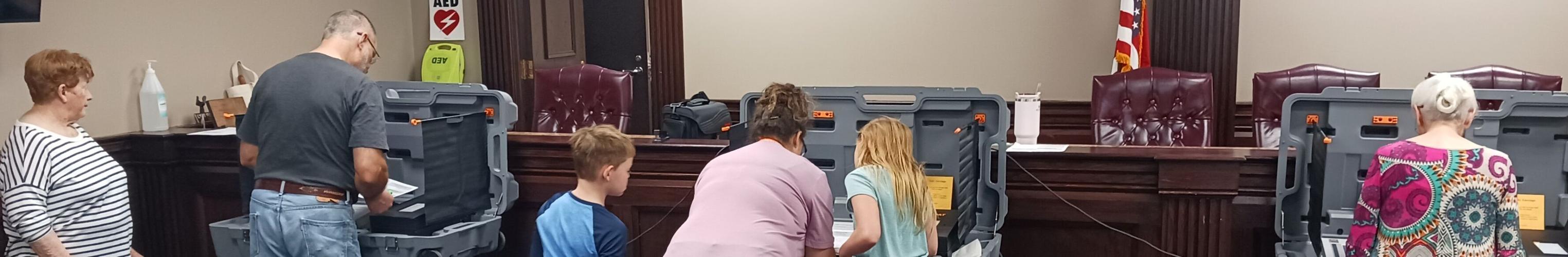 County Election Machine Verification Tests run in compliance with State ...